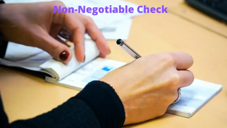 What is a Non-Negotiable Check? - CFAJournal